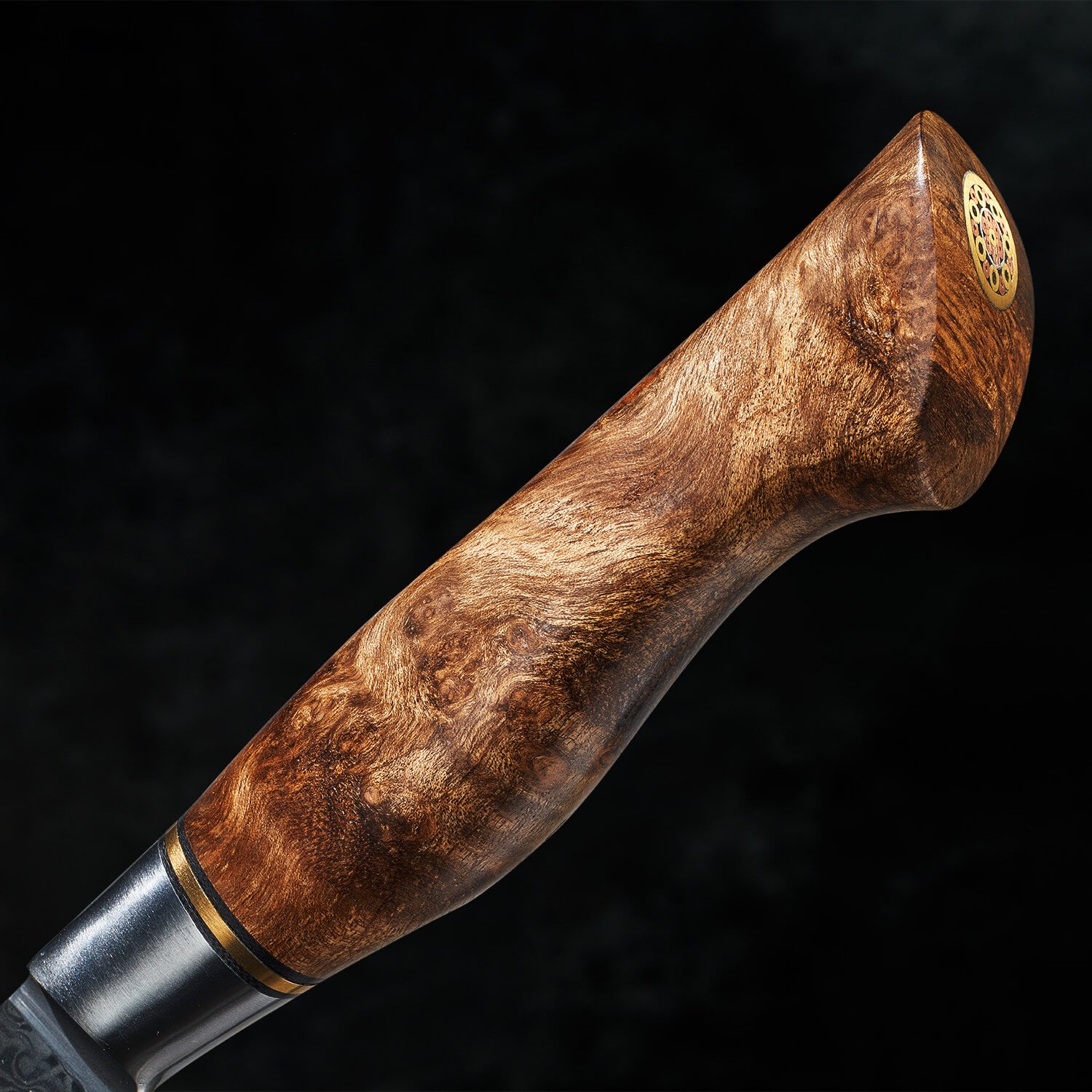 "Dynasty" Japanese VG10 Damascus Steel 8" Chef's Knife - Natural Sycam ...